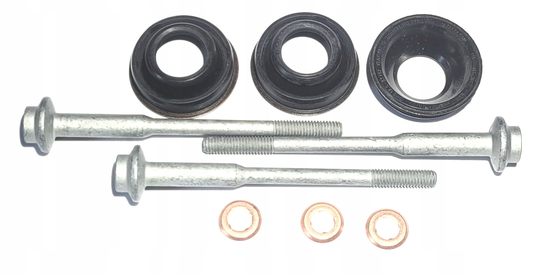 3X 059103085L WHT004923B 059130519B USZCZELKA WTRYSKIWACZA KPL 3.0 TDI ...