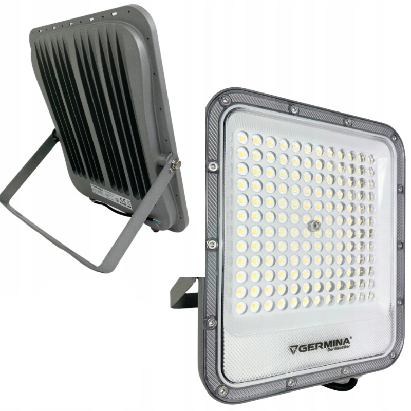 Naświetlacz LED 100W ARES PREMIUM IP65 GERMINA • Cena, Opinie - Allegro