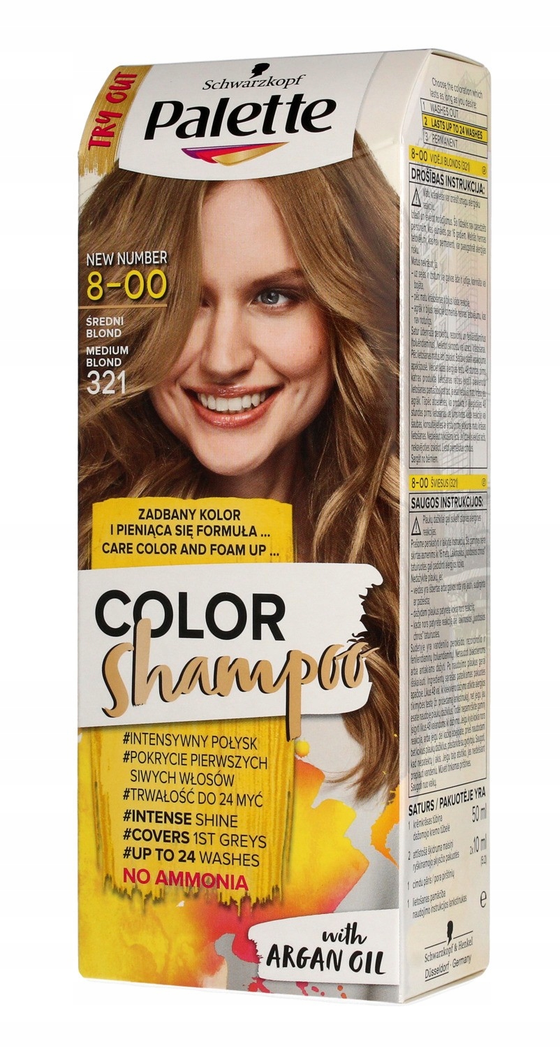 Palette Color Shampoo Szampon koloryzujący nr 8-0 13360496174 - Allegro.pl