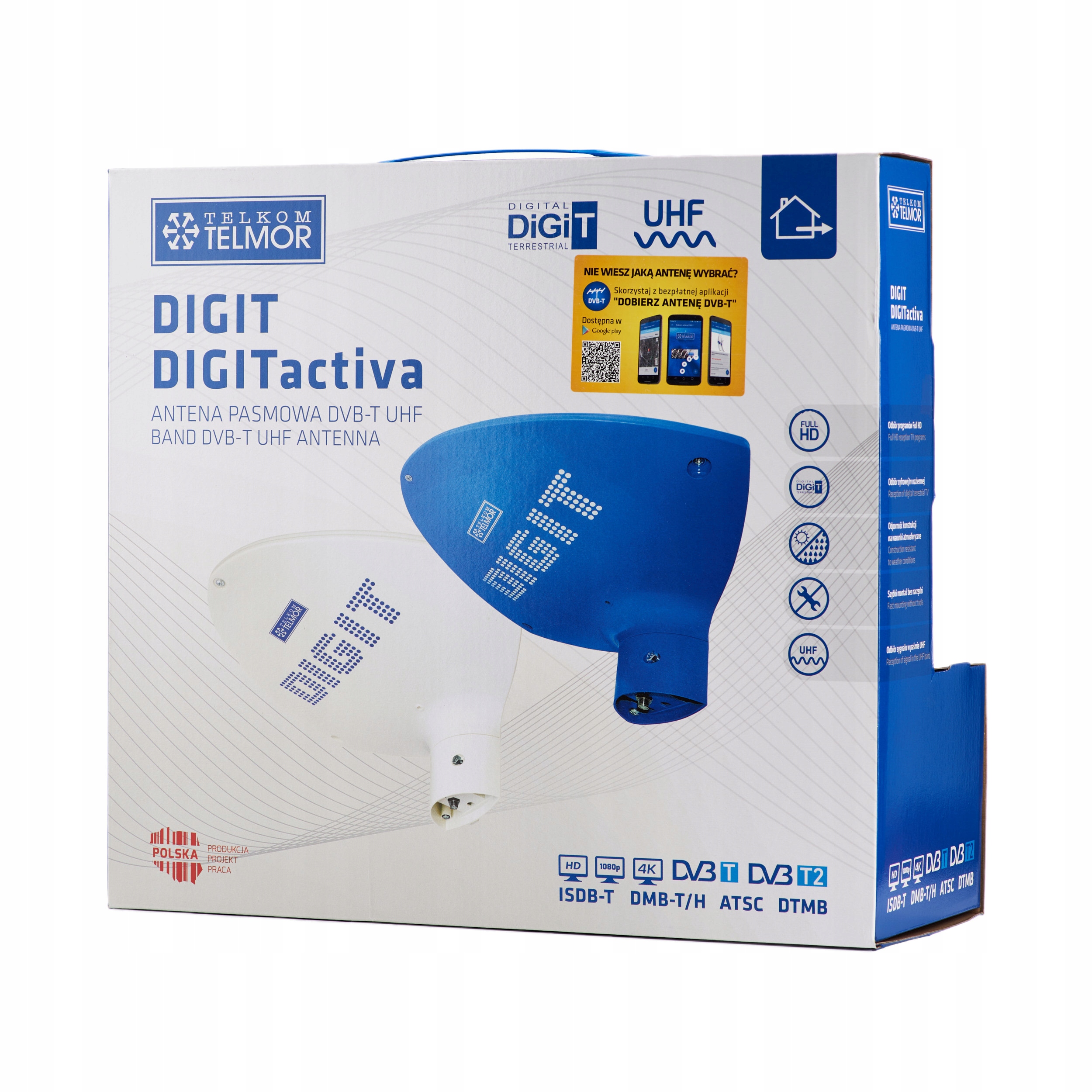 ANTENA TELMOR DIGIT ACTIVA AKTYWNA DVB-T ZASILACZ - Sklep, Opinie, Cena ... ANTENA TELMOR DIGIT ACTIVA AKTYWNA DVB-T ZASILACZ - Sklep, Opinie, Cena ...