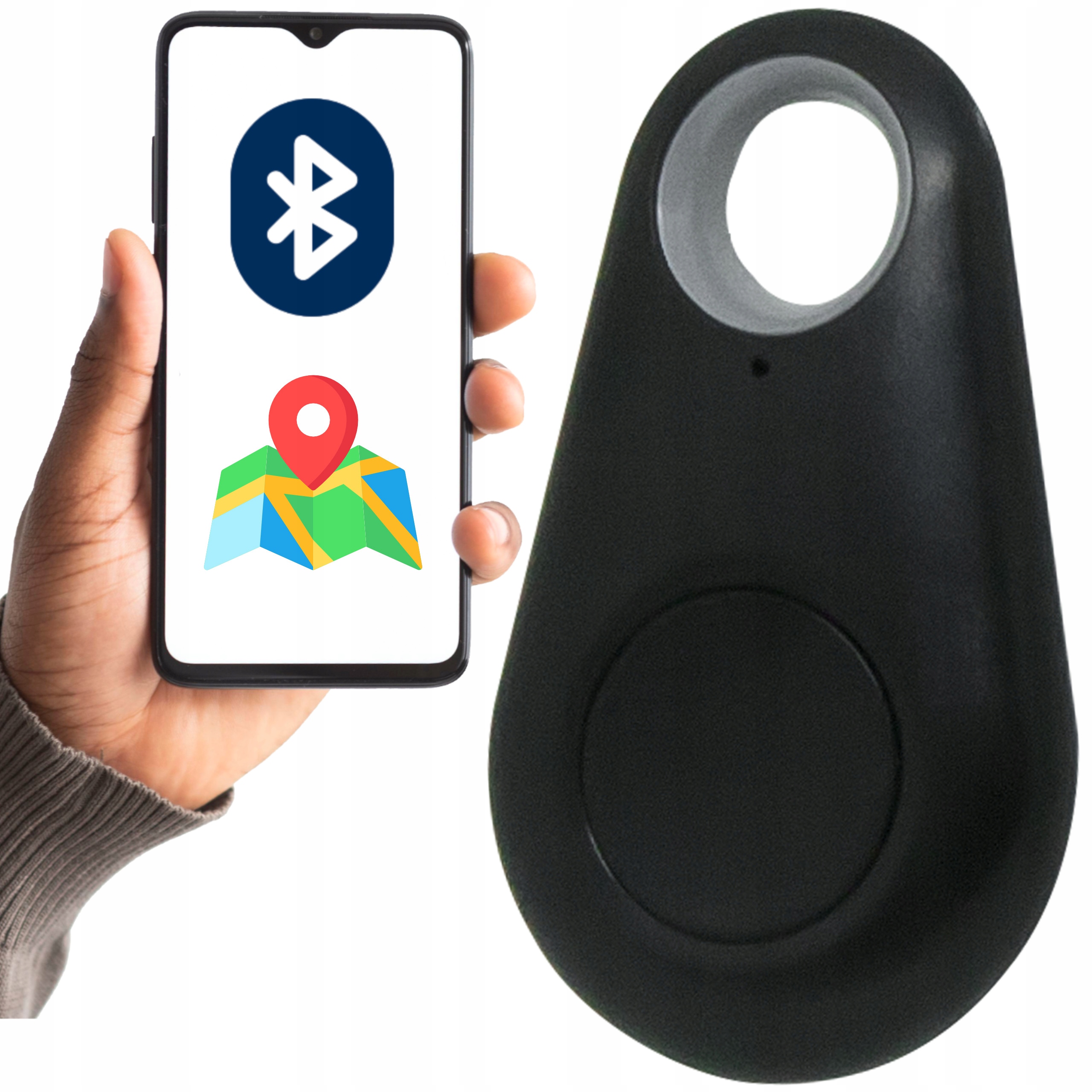 BRELOK LOKALIZATOR DO KLUCZY PORTFELA TELEFONU BLUETOOTH GPS KEY FINDER ...