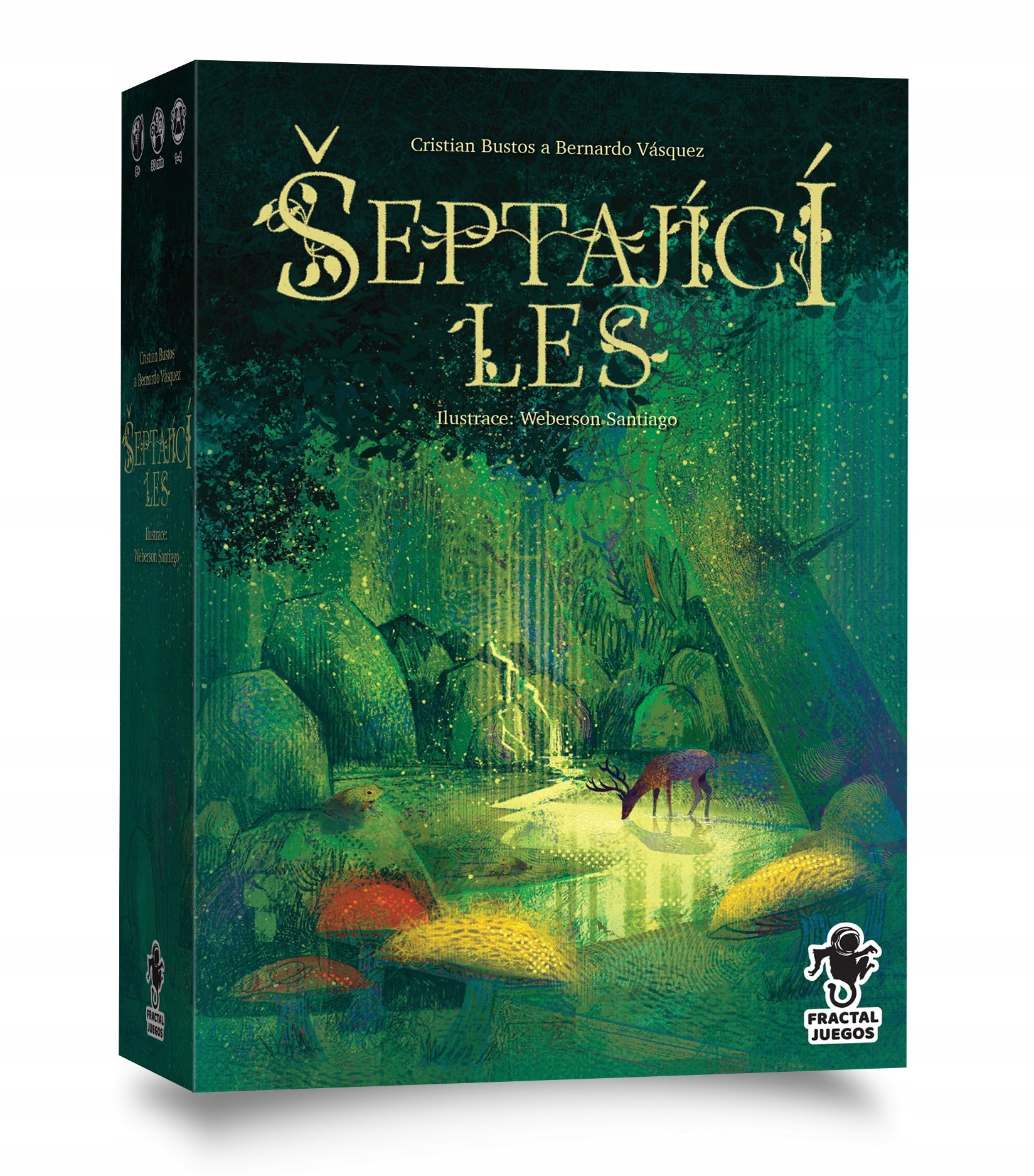 Asmodee Czech Republic Šeptající les za 626.00CZK - Allegro