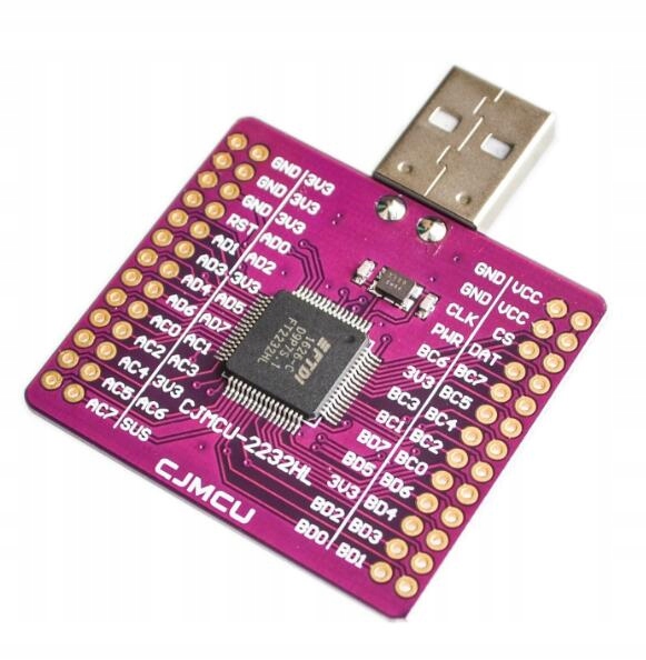 Adapter USB UART FIFO SPI I2C JTAG z FT2232HL - Sklep, Opinie, Cena w ...