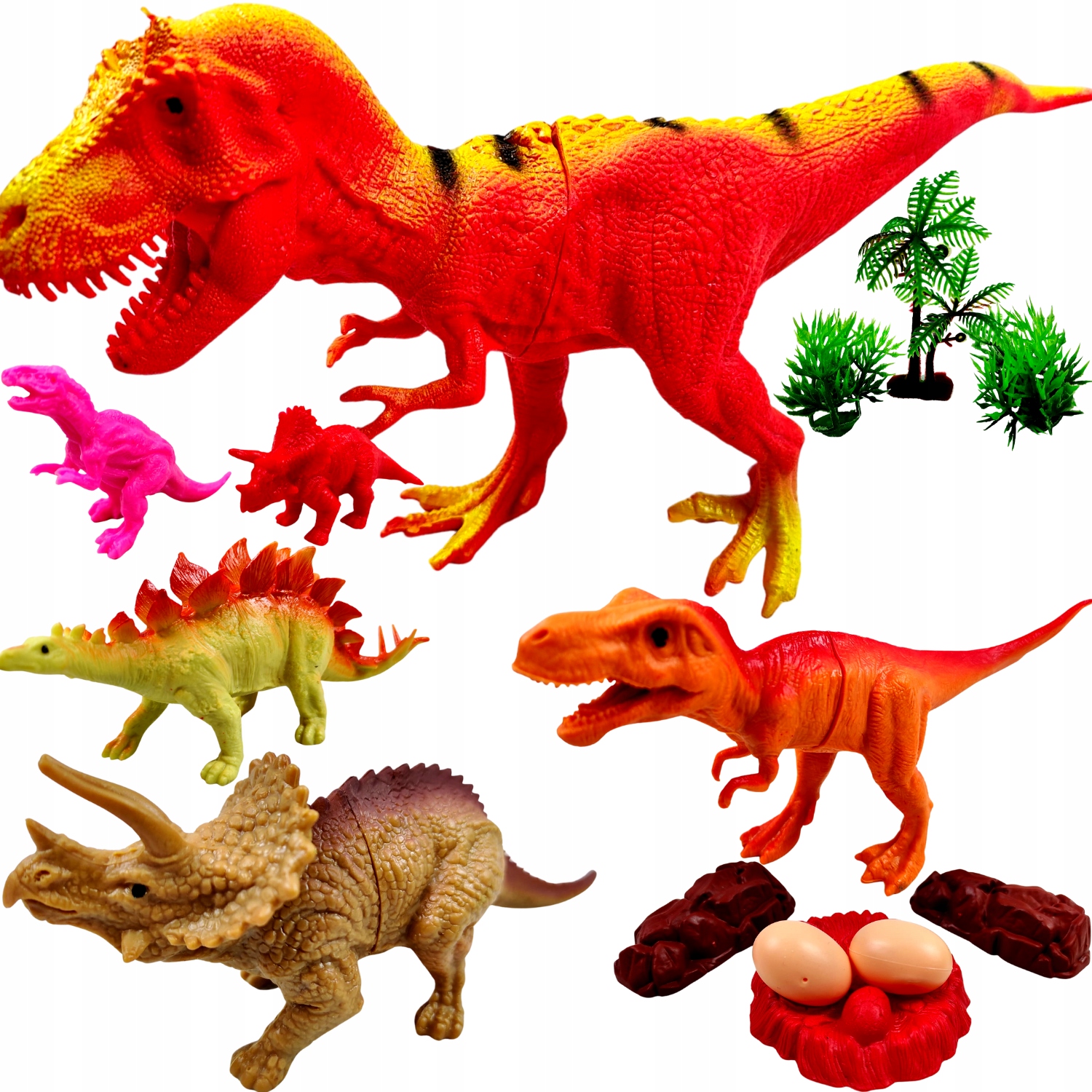 ZESTAW DINOZAURY DINOZAUR FIGURKI T-REX DUŻE 14SZT 13263225449 - Allegro.pl ZESTAW DINOZAURY DINOZAUR FIGURKI T-REX DUŻE 14SZT 13263225449 - Allegro.pl