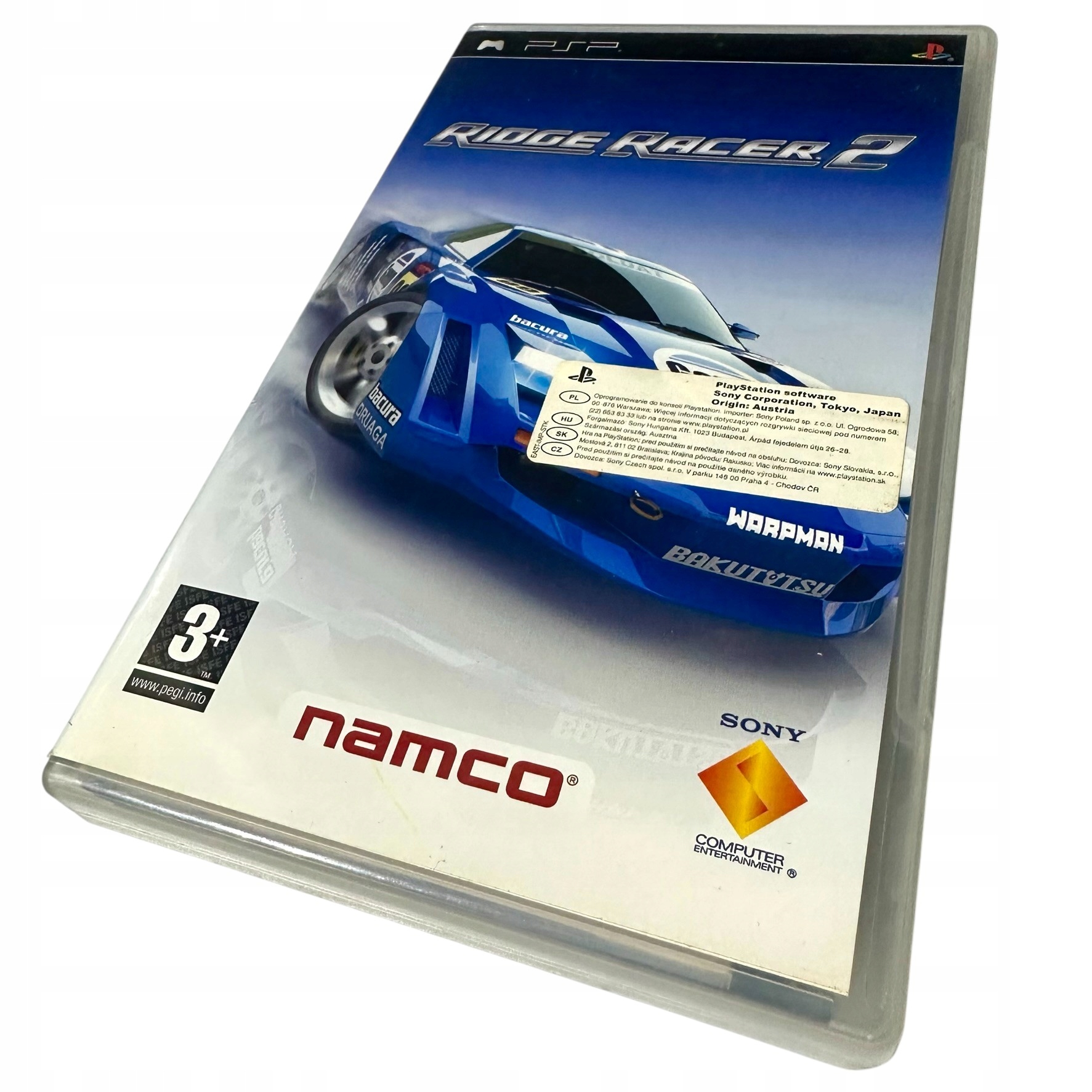 Ridge Racer 2 | PSP | POLSKIE WYDANIE | DWUSTRONNA OKŁADKA - Stan ...