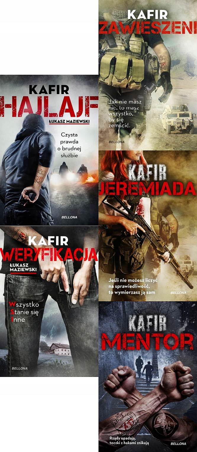 Hajlajf-Czysta prawda o brudnej służbie KAFIR (15479307887) | Książka ...