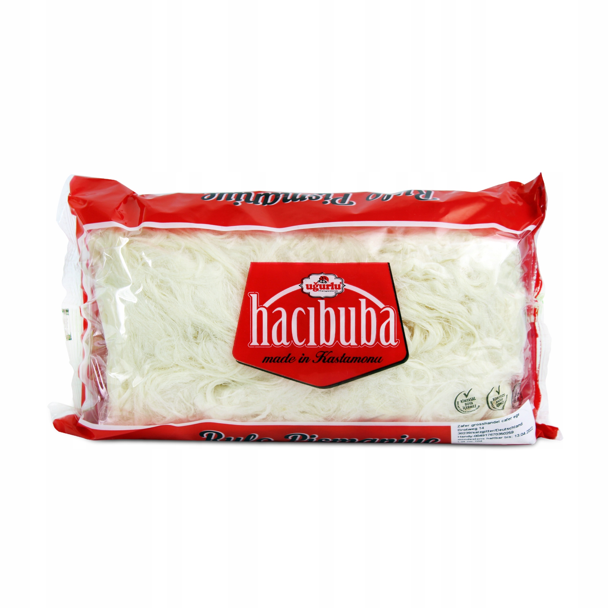 PISMANIYE RULO WANILIOWE WATA CHAŁWA TURECKA ANGEL HAIR 220G UGURLU ...