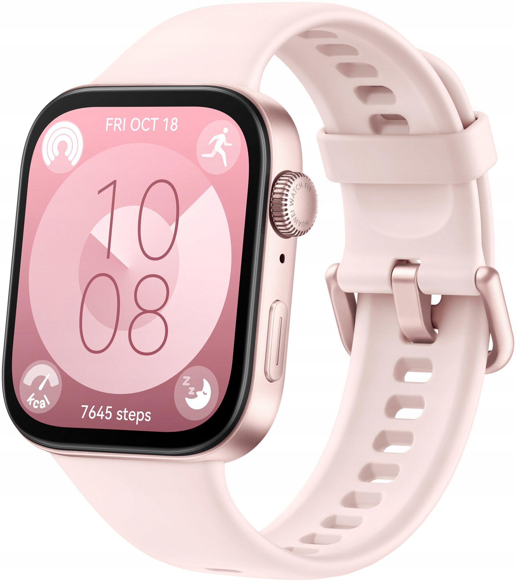 Smartwatch HUAWEI Watch FIT 3 Pastelowy Róż - Sklep, Opinie, Cena w Allegro