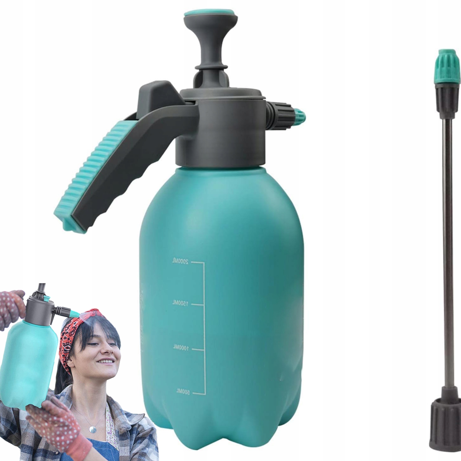 RUČNÝ TLAKOVÝ POSTREKOVAČ 2 L ZÁHRADNÝ SADOVNÍCKY PRENOSNÝ - Allegro