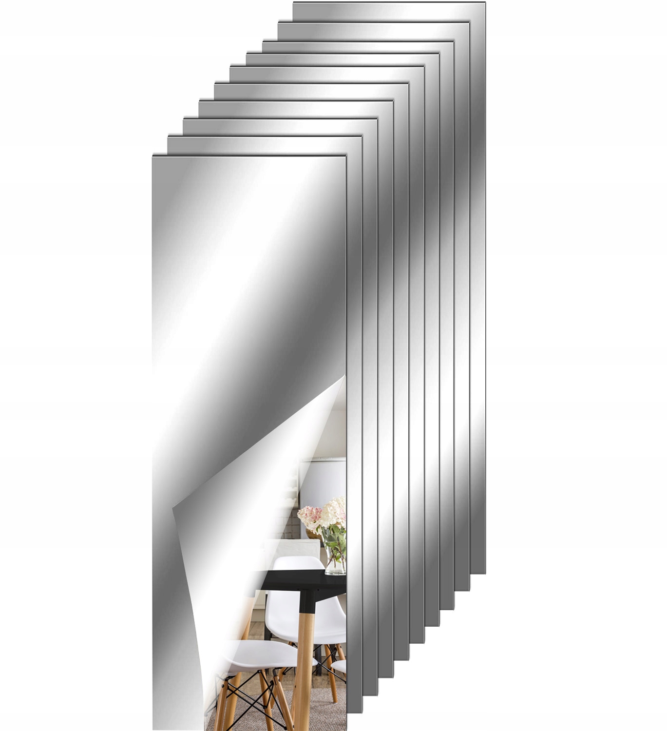 Samoprzylepna Folia Lustrzana - Niska cena na Allegro