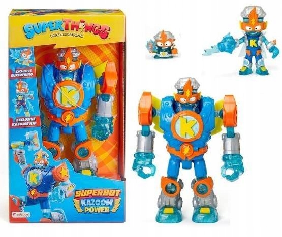 SUPER ZINGS THINGS SUPERBOT KAZOOM POWER ROBOT (4048425108020) • Cena ...