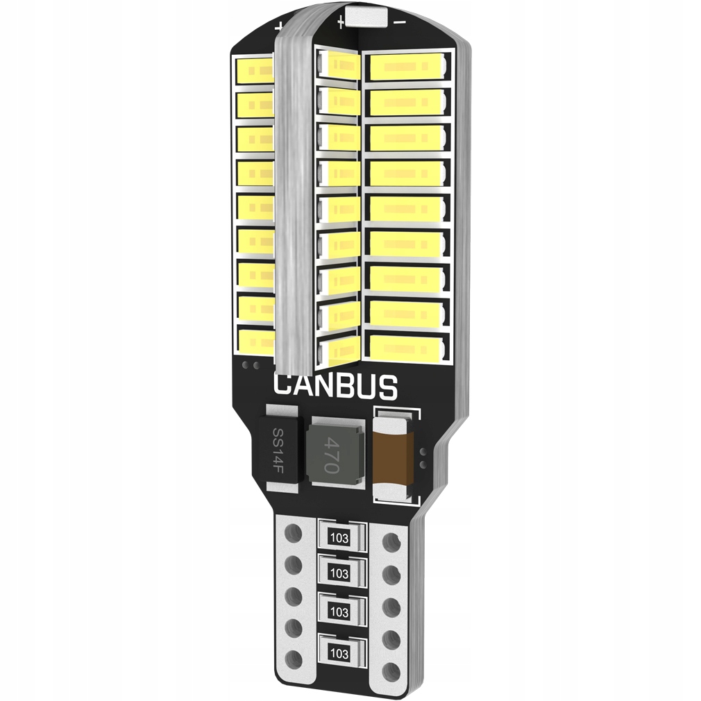 ŻARÓWKA W16W LED T15 CANBUS WSTECZNEGO 72 LED SMD 5905178381065 za 14 ...
