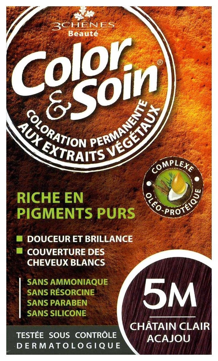 COLOR & SOIN Trwała farba do włosów 5M 11866090668 - Allegro.pl