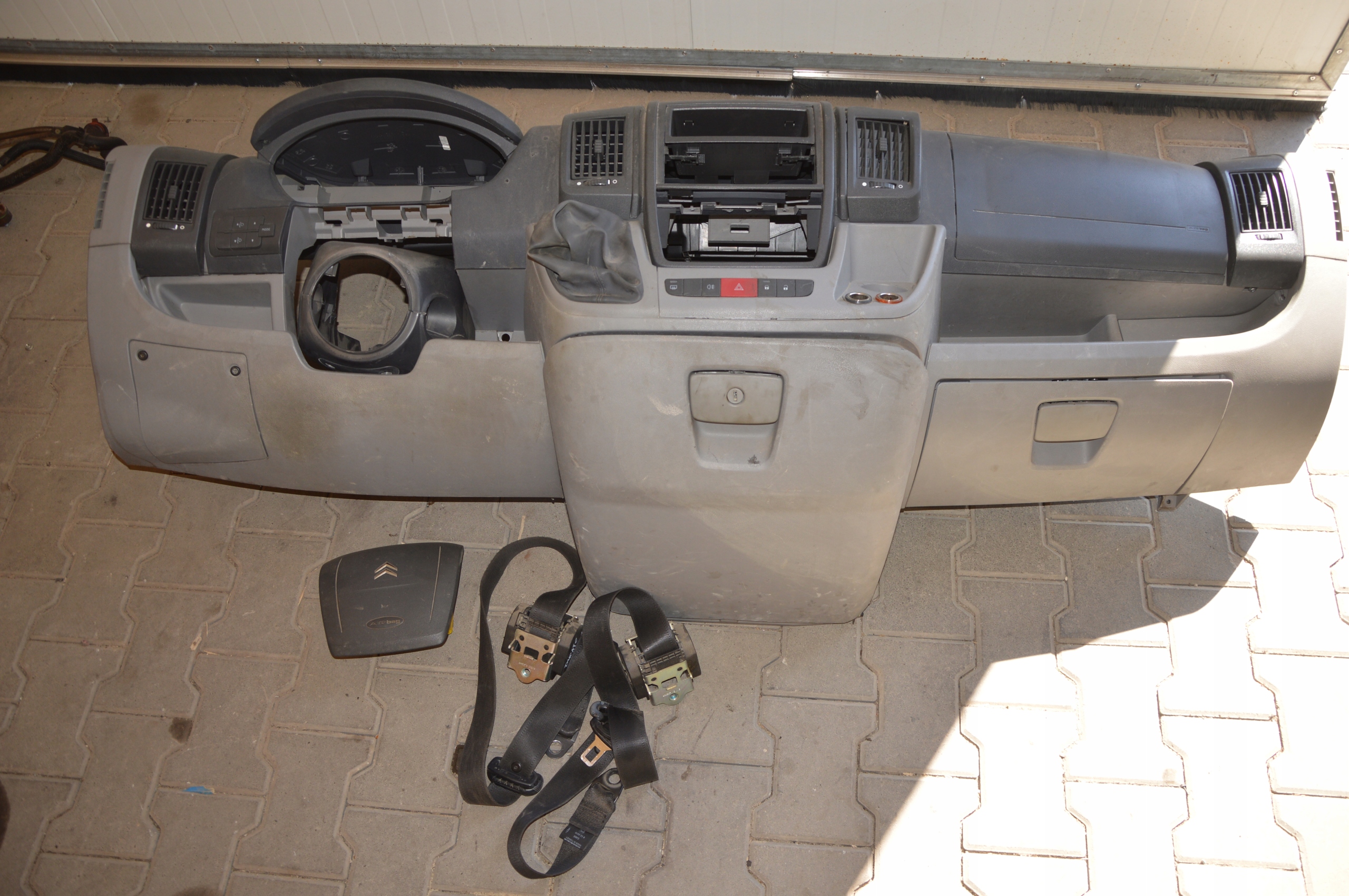 Citroen Jumper 2,2HDi Deska AirBag Pasy przekładka za 400.00PLN z ...