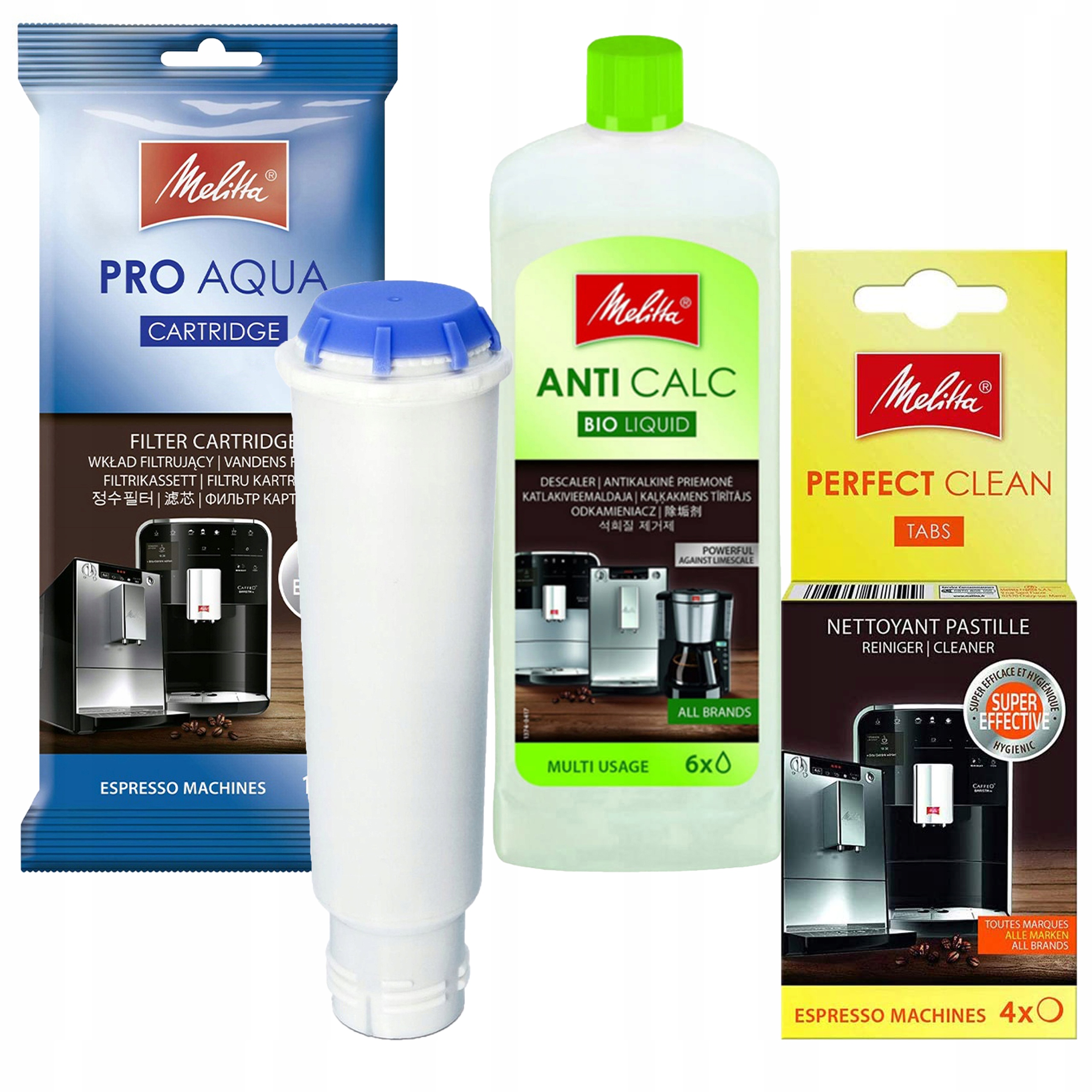 Tabletki czyszczące Melitta Perfect Clean Tabs 4 sztuki - Sklep, Opinie ...