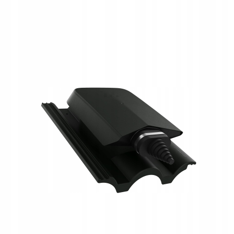 SOLÁRIS ÁTVEZETŐ tetőkábelhez BRAAS GÖRÖG CSERÉPHEZ SÖTÉT GRAFIT ...