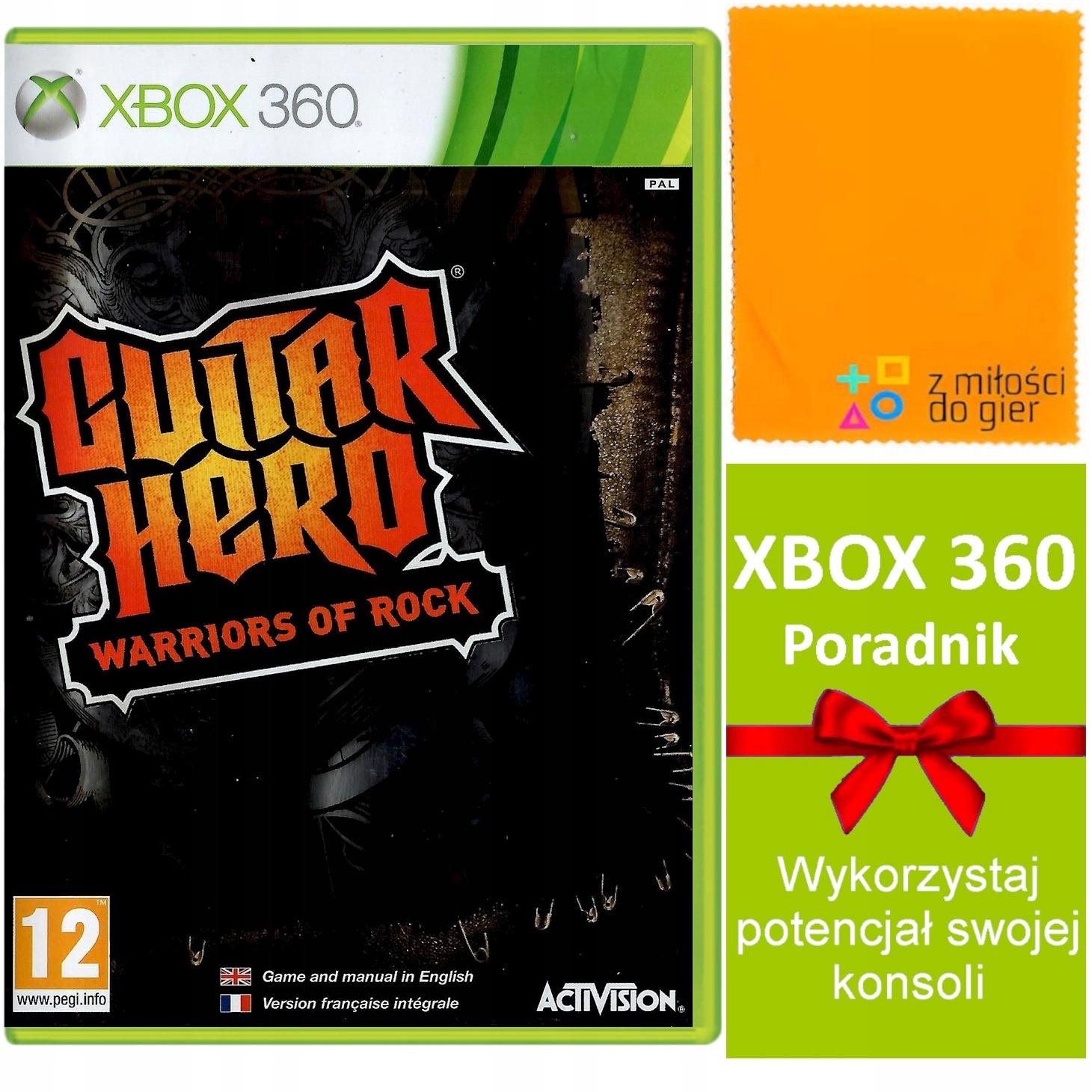 ! Gitara Guitar Hero w Microsoft Xbox 360 - Konsole i automaty - Allegro.pl