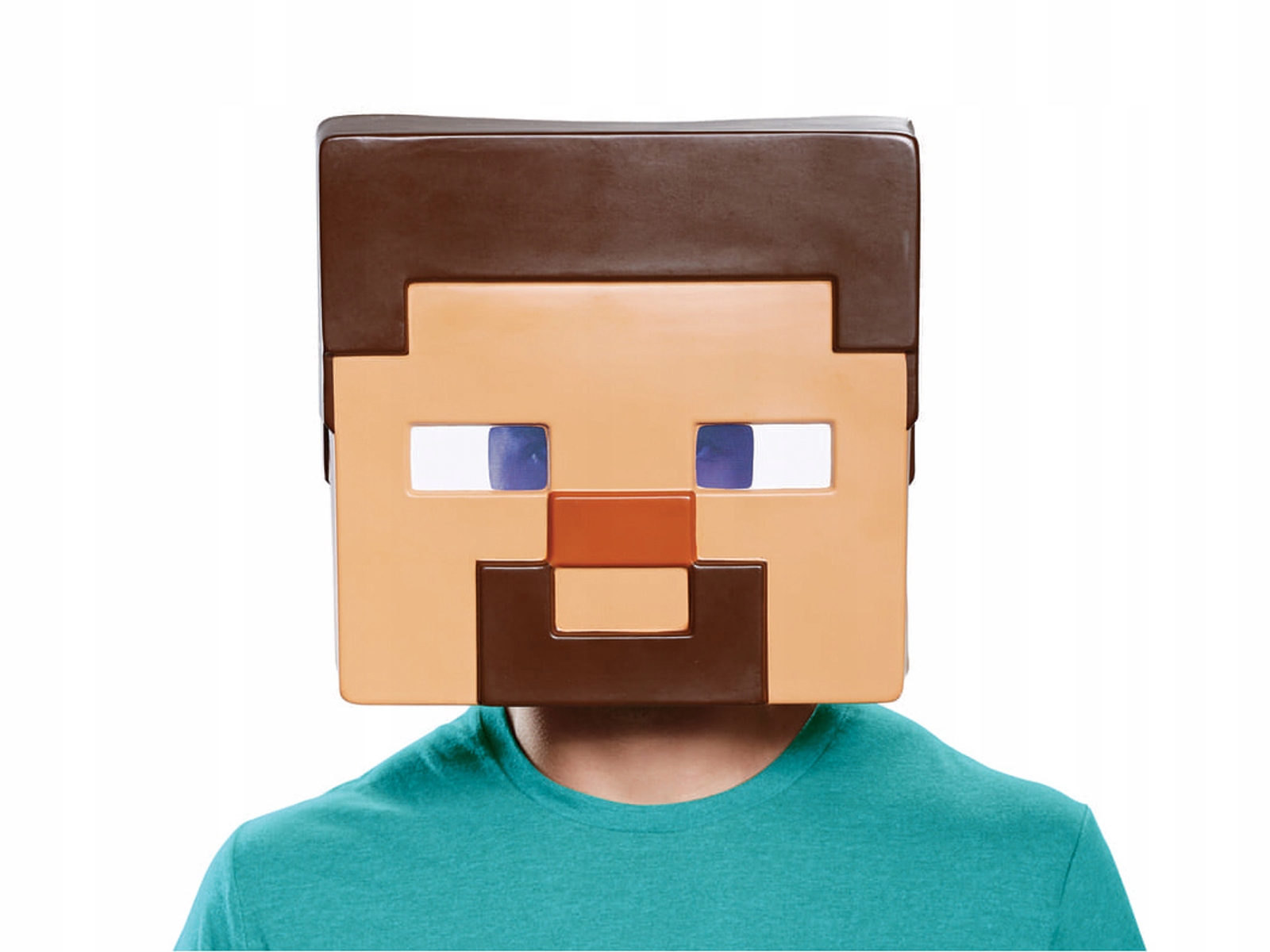 Maska Minecraft Steve Przebranie 13137238307 - Allegro.pl