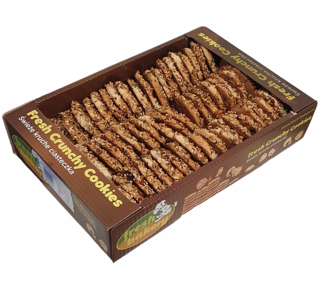 Natural Cookies Ciastka kruche Mieszanka 2 kg • Cena, Opinie - Allegro