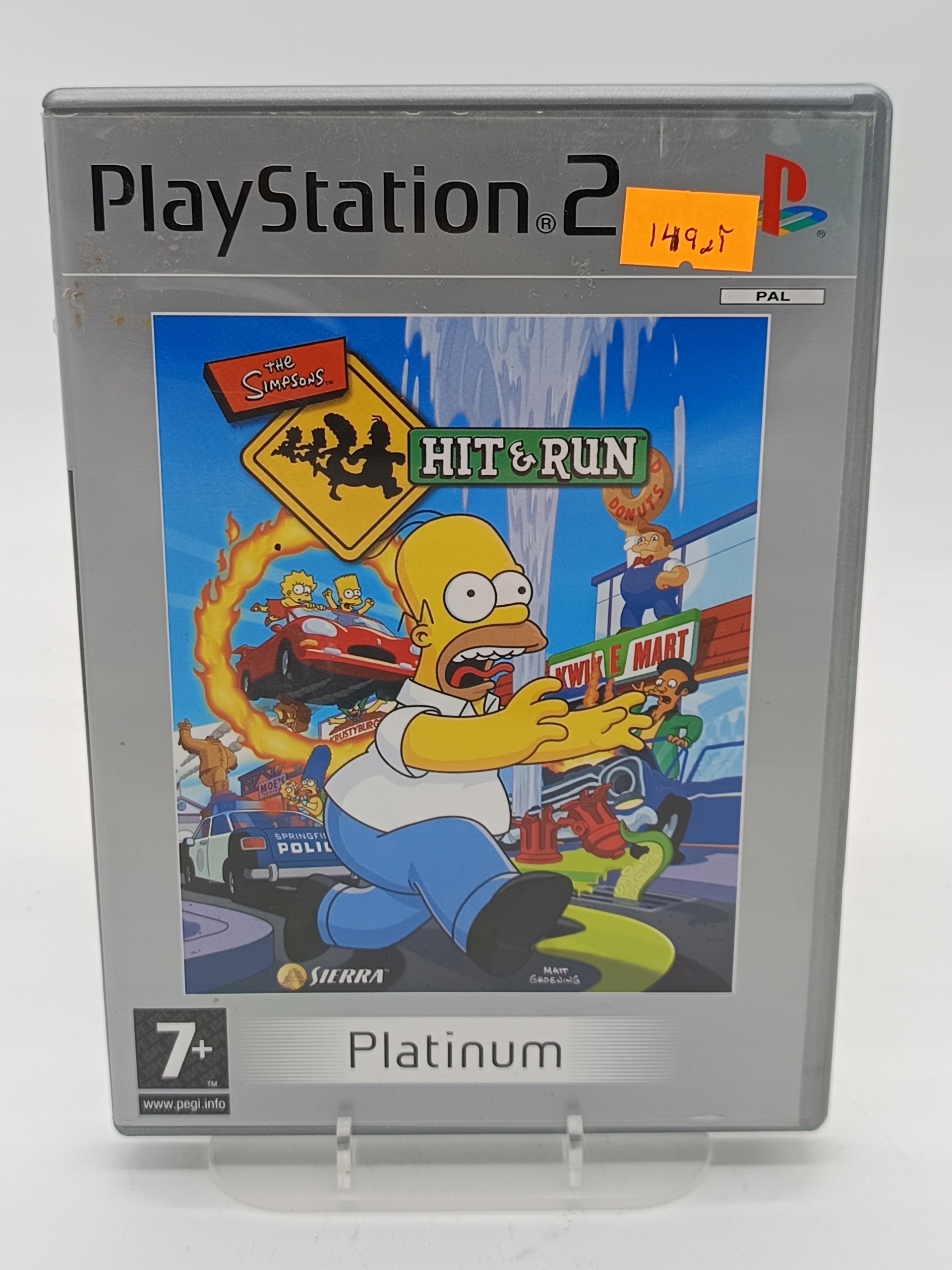 PS2 THE SIMPSONS HIT & RUN PlayStation 2 (PS2) pudełkowa - Stan ...