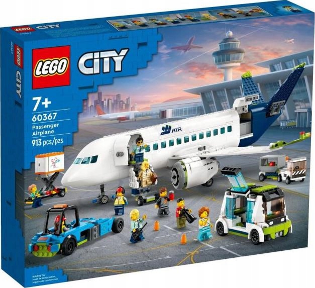 LEGO City 60367 Samolot pasażerski (5702017416274) • Cena, Opinie ...