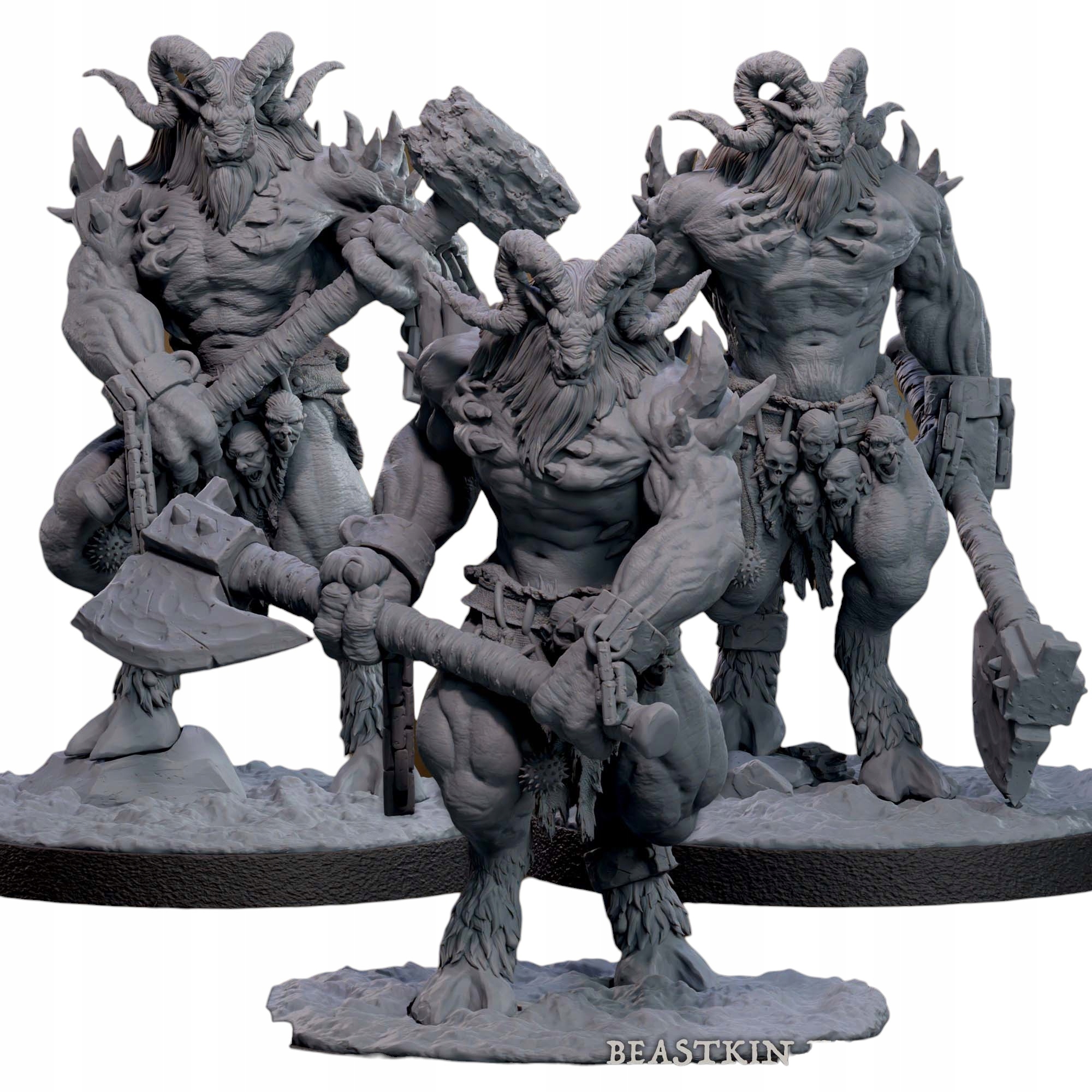Beastkin Diabelskie Stwory Zestaw 3 Figurki + GRATIS do RPG DnD D&D 14k ...