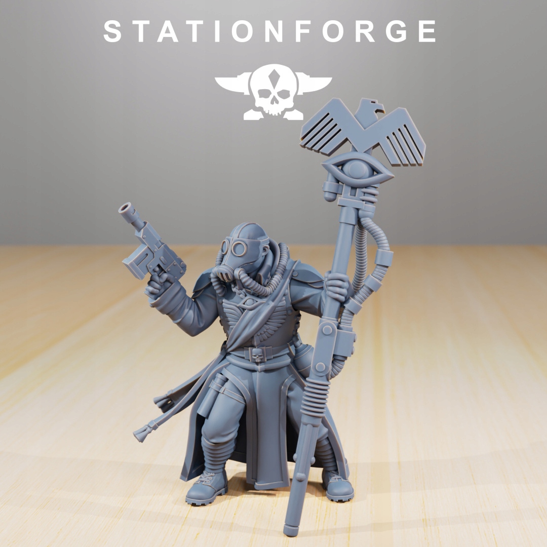 Warhammer 40000 GrimGuard The Curator - Station Forge - 3D tisk ...