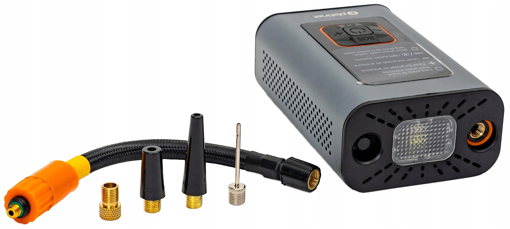 KOMPRESOR ROWEROWY SAMOCHODOWY POMPKA ELEKTRYCZNA ROWERU ROWEROWA ...