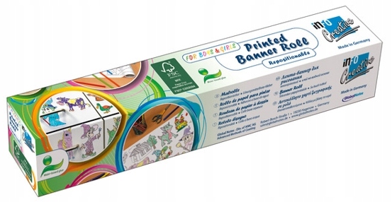 Omaľovánka v rolke ESCUELA samolepiaca za 4,65 € - Allegro