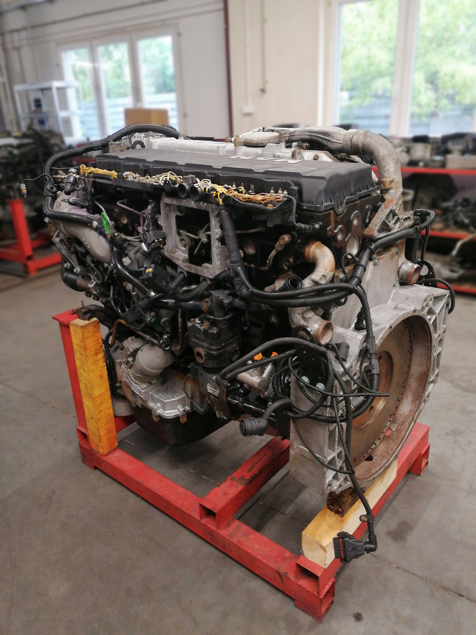 Silnik MAN TGX TGS D2676LF46 440KM Euro 6 MAN TGS MAN TGX MAN D26 E6 za ...