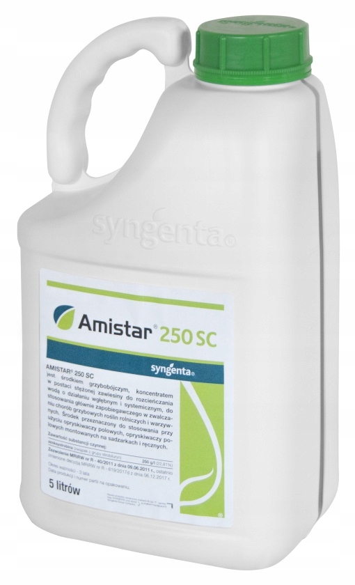 AMISTAR 250 SC 5L fungicyd fasola jęczmień groch kapusta - SYNGENTA ...