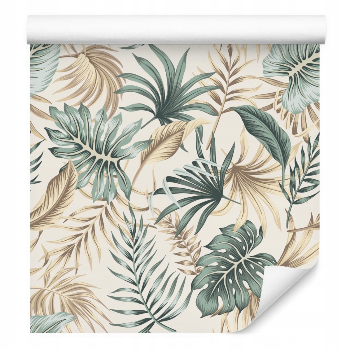 Tapeta Barevné LISTY Tropické rostliny Příroda za 1058.00CZK - Allegro