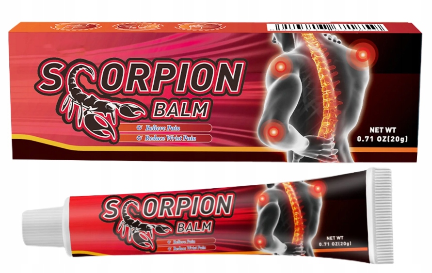 SCORPION BALM masť proti bolesti, artritída, myalgia, ischias - Allegro