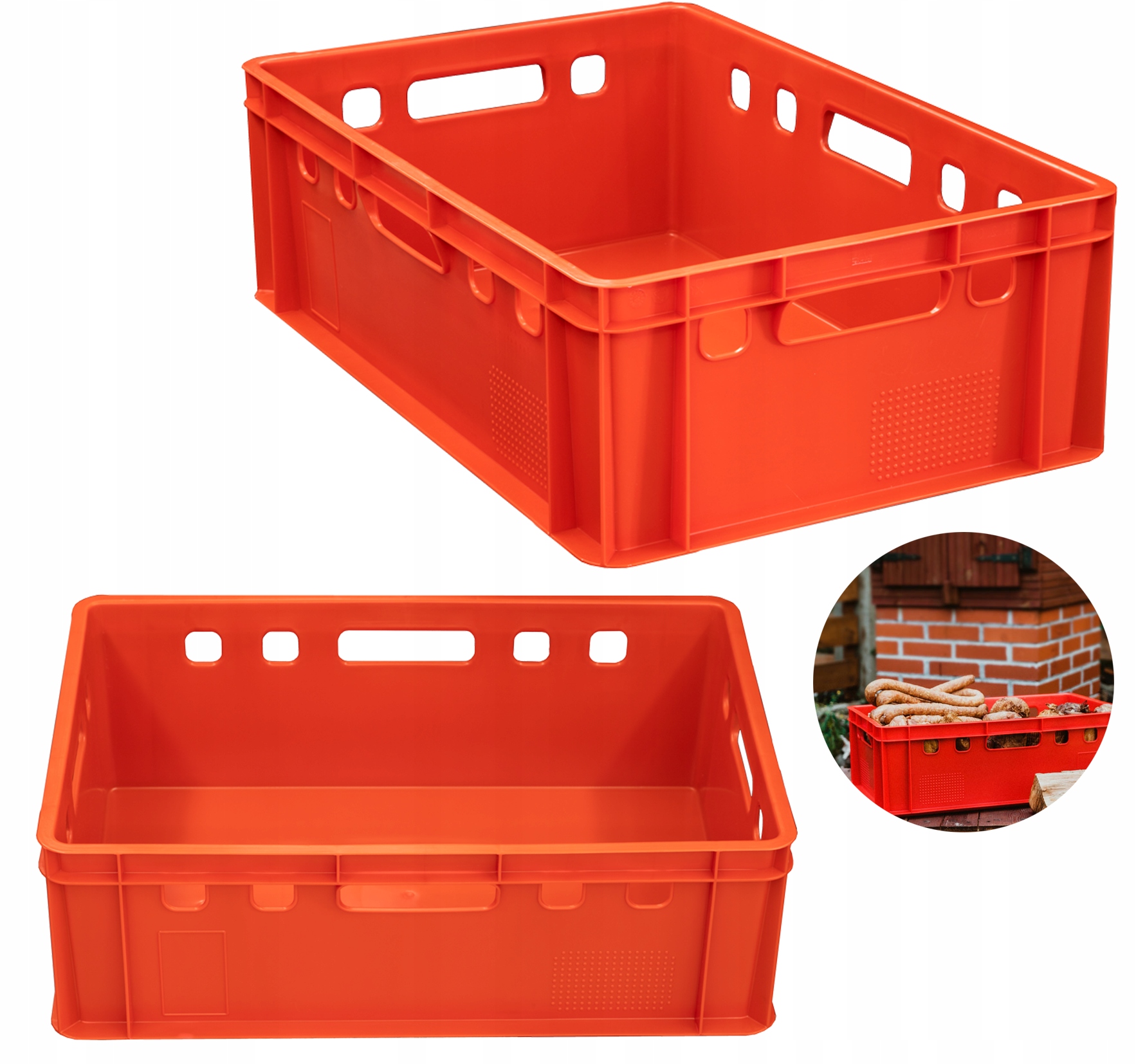 Plastový kontejner Truhla E2 Atest Box za 316.00CZK - Allegro