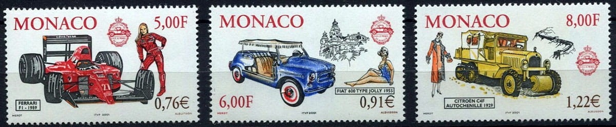 Monako 2001, Samochody: formuła 1 i dawne auta ** • Cena, Opinie - Allegro