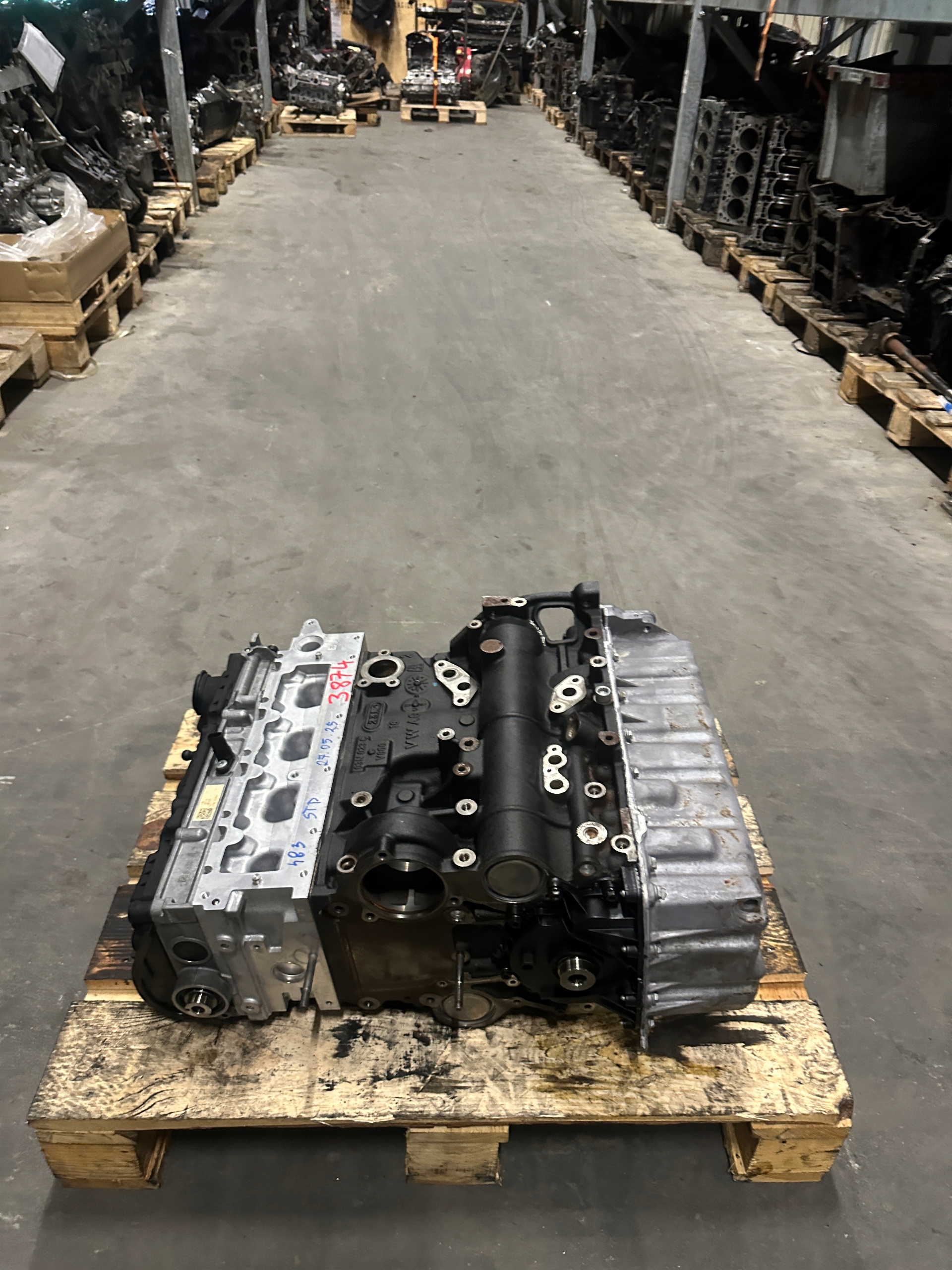 SILNIK AUDI SEAT VW SKODA 2.0 TDI DFG DFGA DFGC za 8000.00PLN z ...