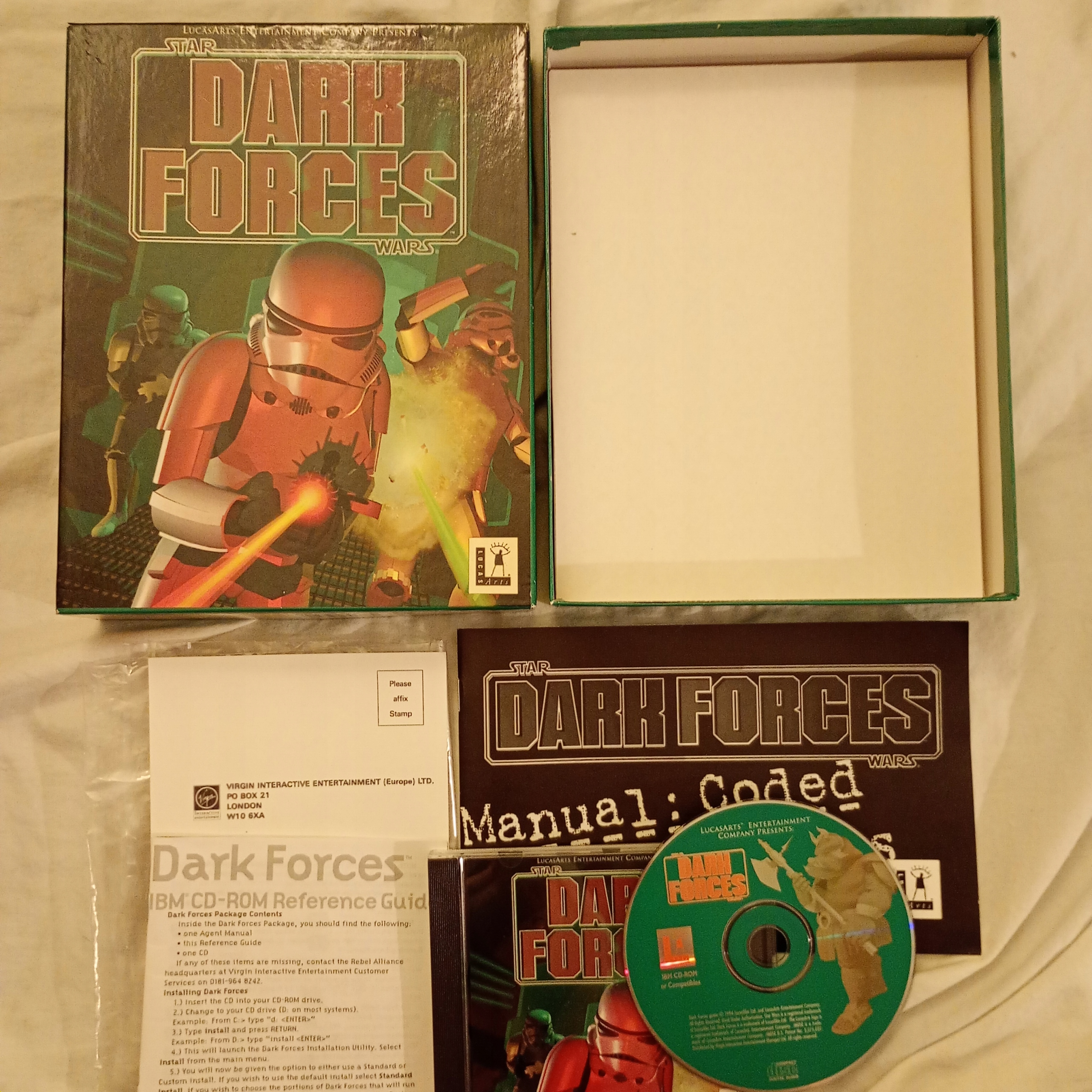 Star Wars Dark Forces PC - Stan: Używany 185.00PLN - Sklepy, Opinie ...