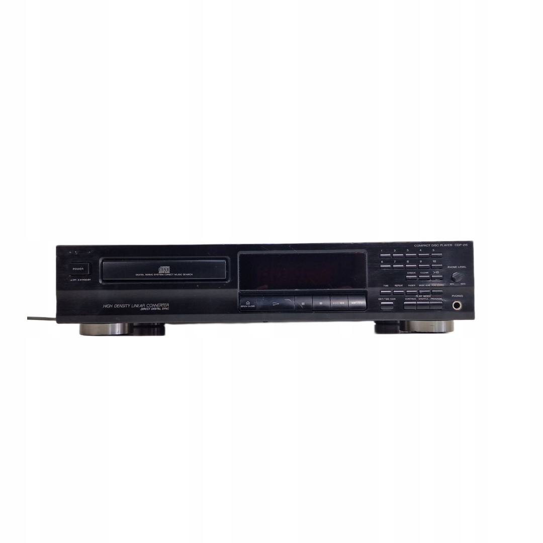 Odtwarzacz CD Sony CDP-211 czarny - Sklep, Opinie, Cena w Allegro