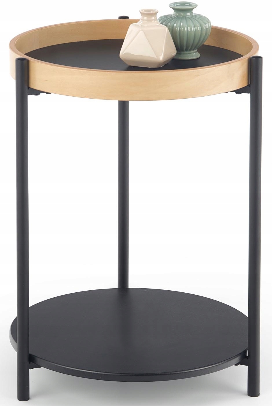 Halmar ROLO ława czarny / dąb naturalny (5905248108301) • Cena, Opinie ...