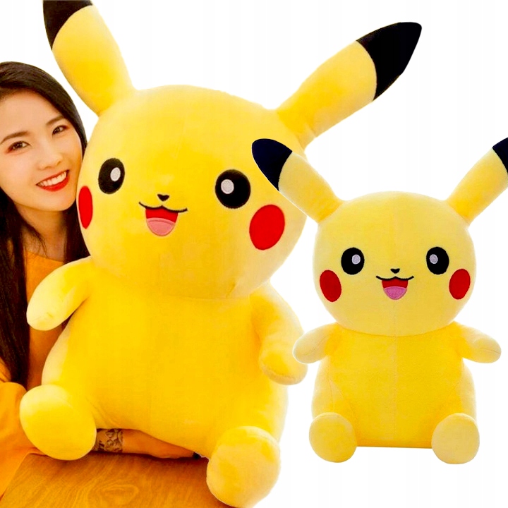 MASKOTKA PLUSZAK PIKACHU POKEMON XXXL DUŻY (5906111756520) • Cena ...