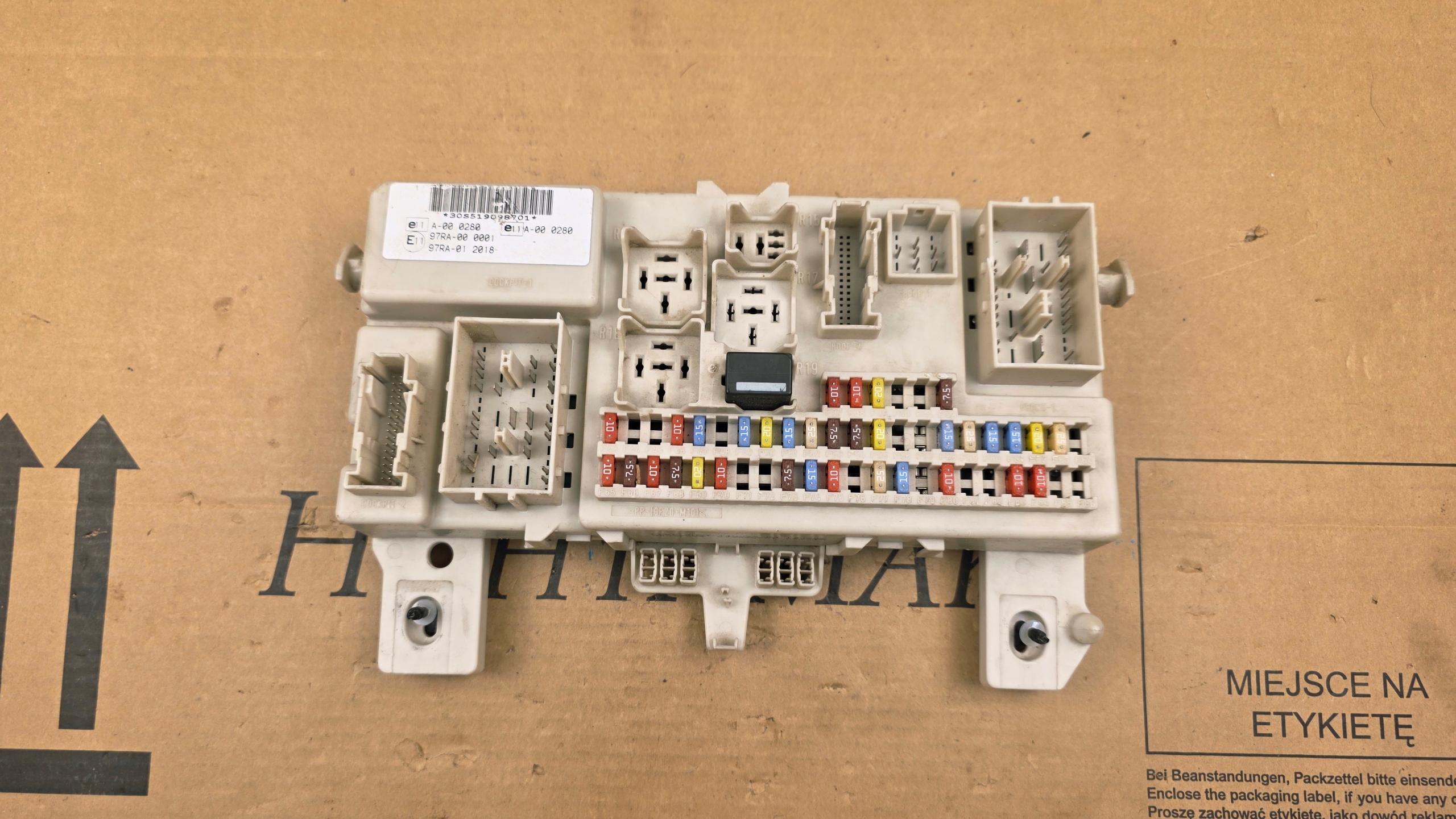 FORD FOCUS MK2 II C-MAX MK1 MODUŁ BCM BSI 2006 ROK PRZEDLIFT 4M5T ...