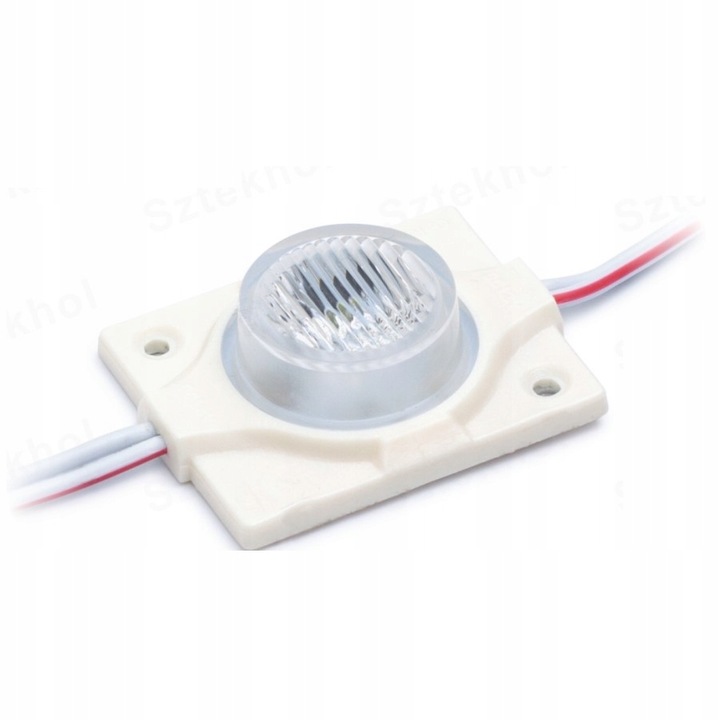Moduł LED 1x SMD3030 1,5W Soczewka 60°/15° W 6000K (5905123265303 ...