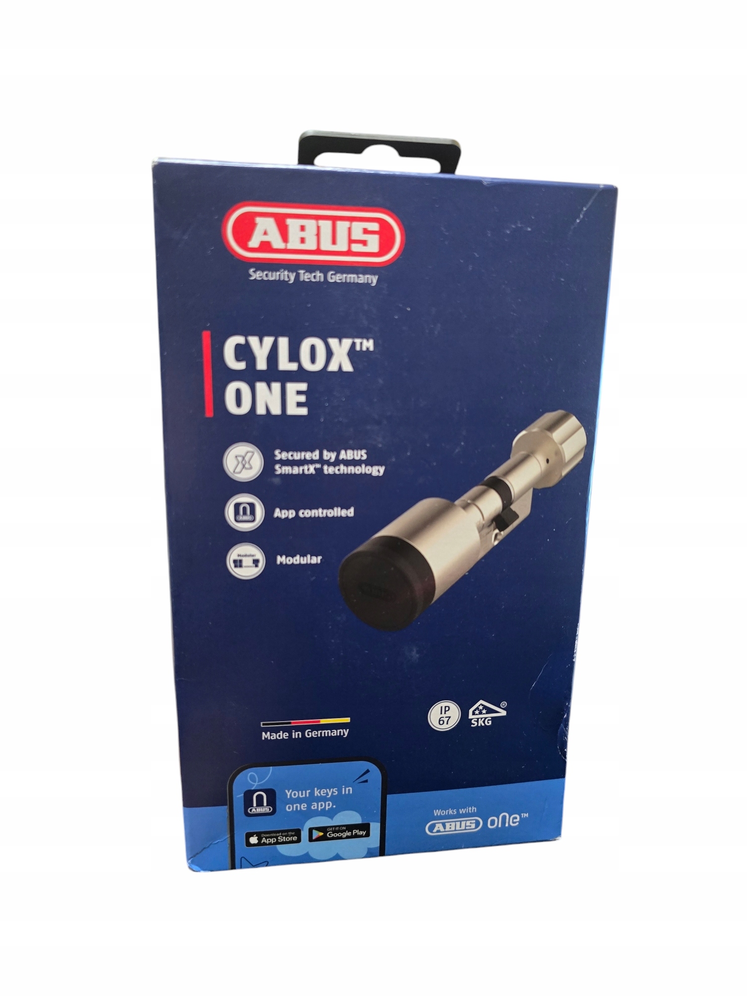 Smart Zamek Abus CYLOX One bluetooth 30-40mm (4003318942990) • Cena, Opinie • Zamki 16985306787 ...