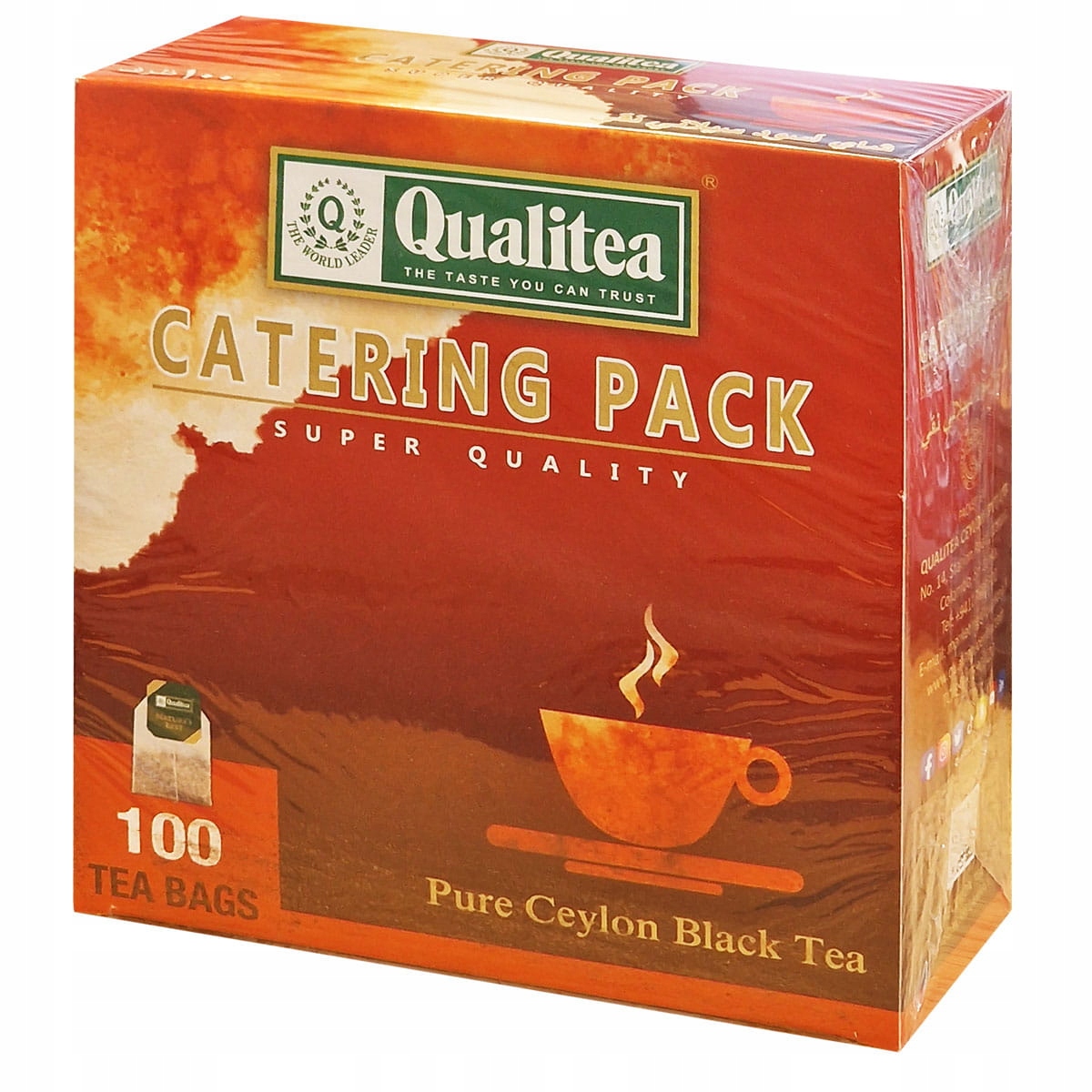 Qualitea Black Tea Catering 2g x 100 saszetek (4791014013136) • Cena ...