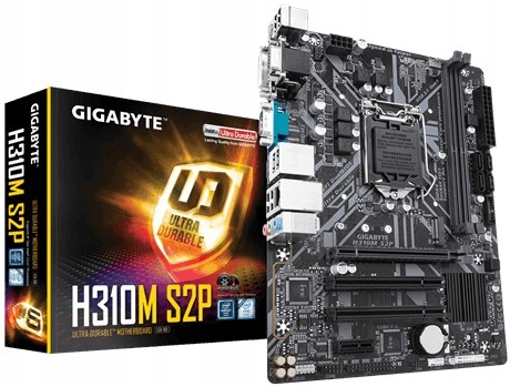 Płyta główna Micro ATX Gigabyte H310M S2P w Warszawa - Sklep, Opinie, Cena w Allegro