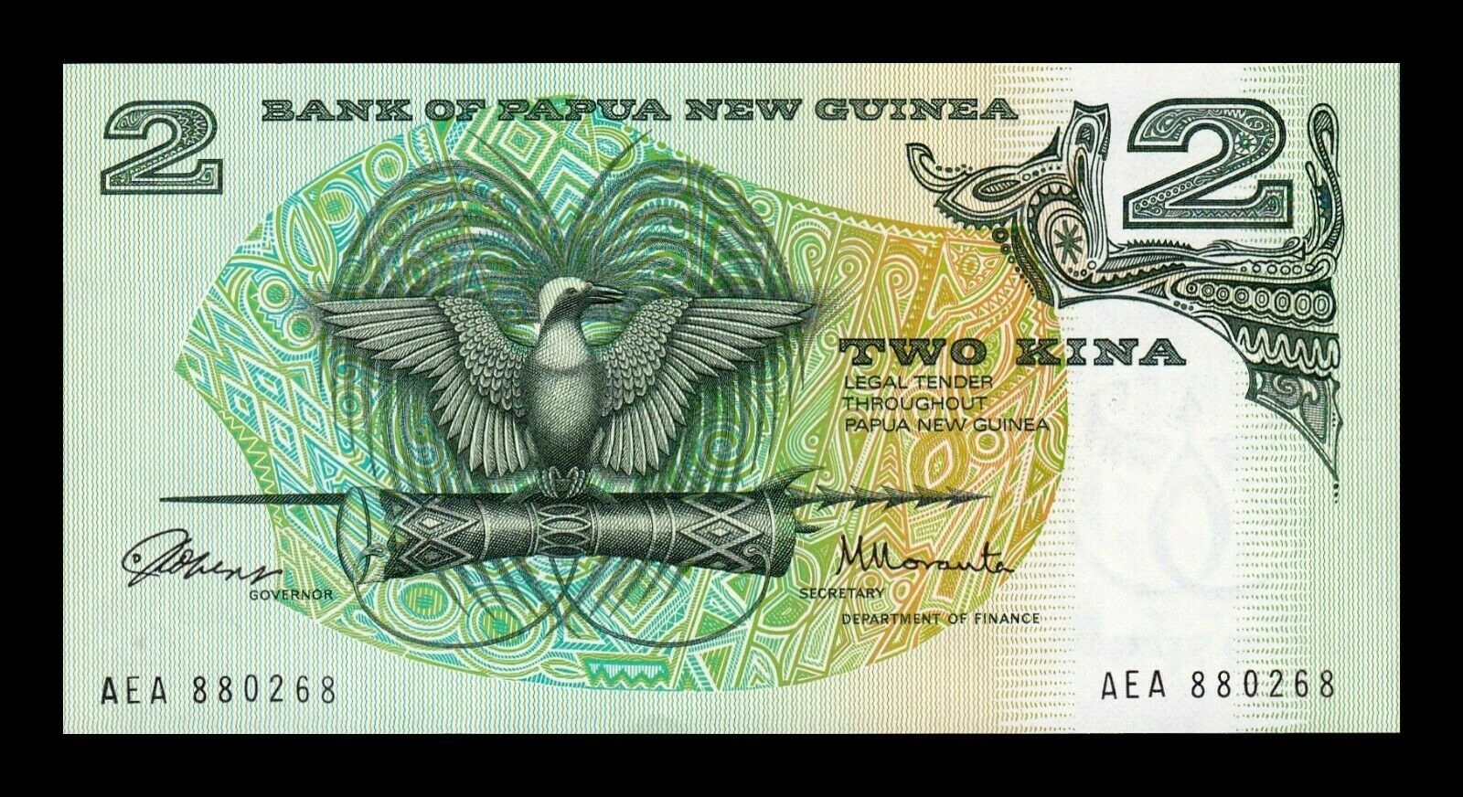 Купить ПАПУА-НОВАЯ ГВИНЕЯ 2 Китая 1981 года подпись P-5a 1 UNC: отзывы, фото и характеристики на ...