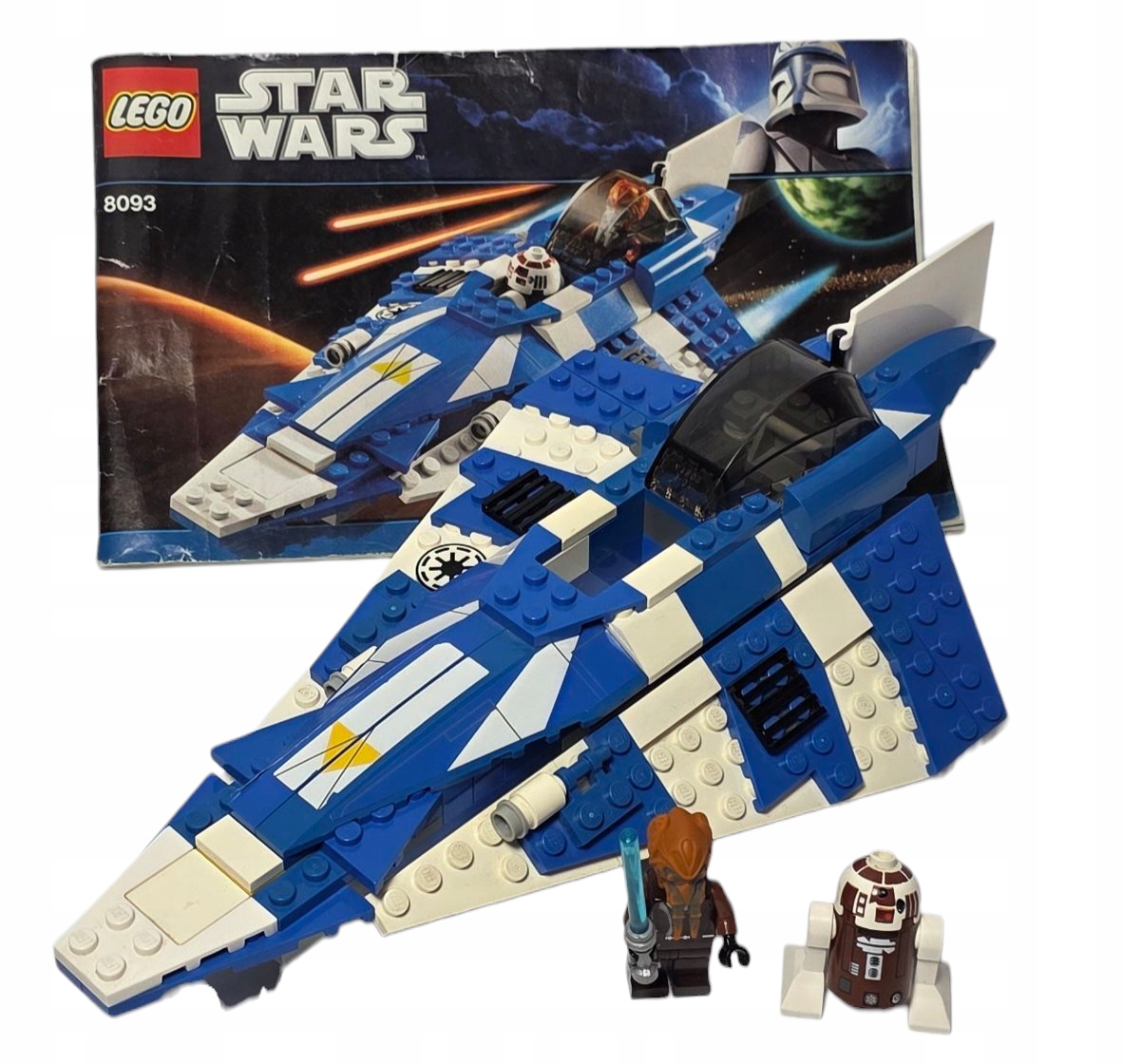 LEGO STAR WARS 8093 Plo Koon's Jedi Starfighter (5702014601314) • Cena ...