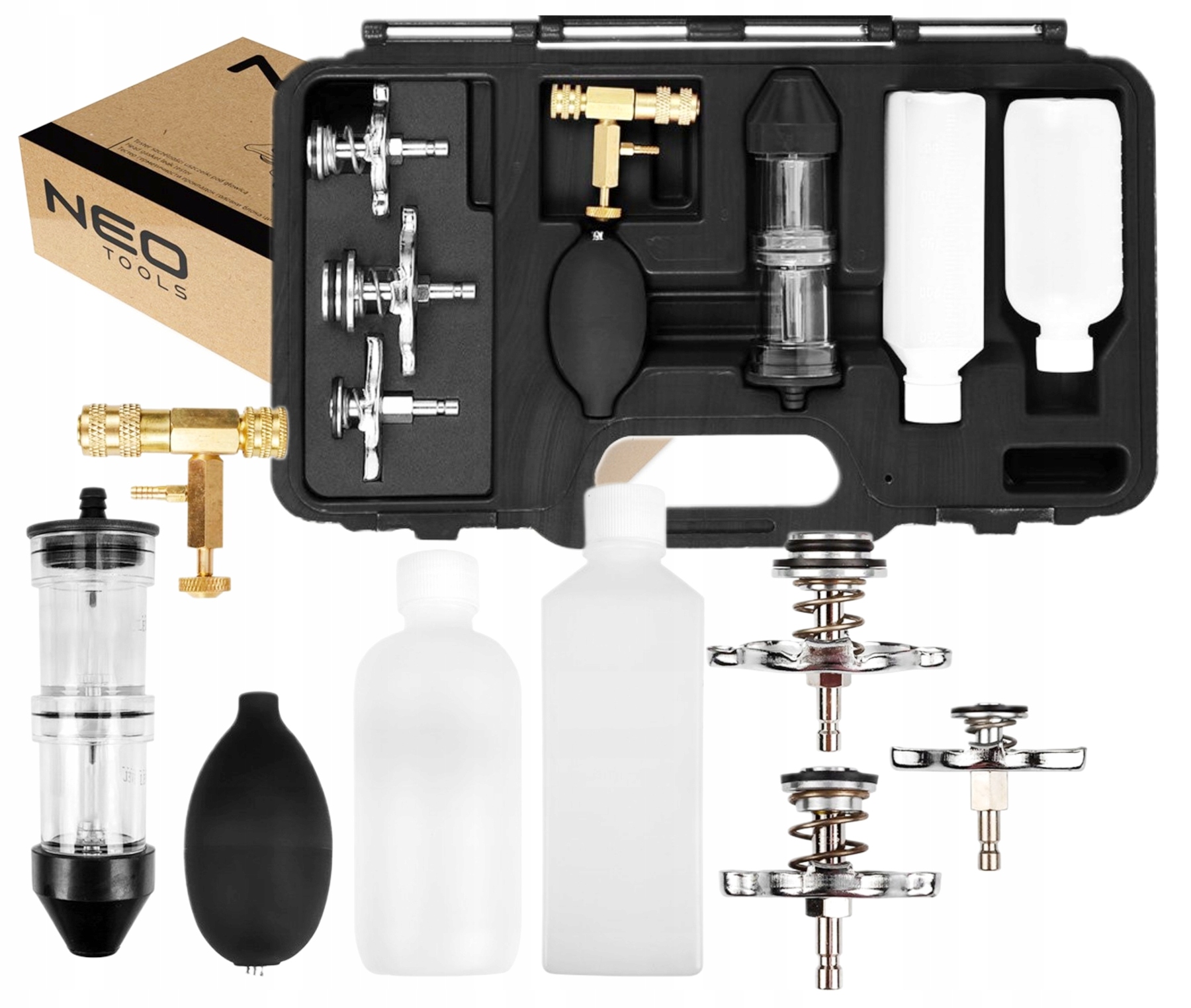 NEO TOOLS TESTER SZCZELNOŚCI USZCZELKI POD GŁOWICĄ 11-271 5907558474626 ...