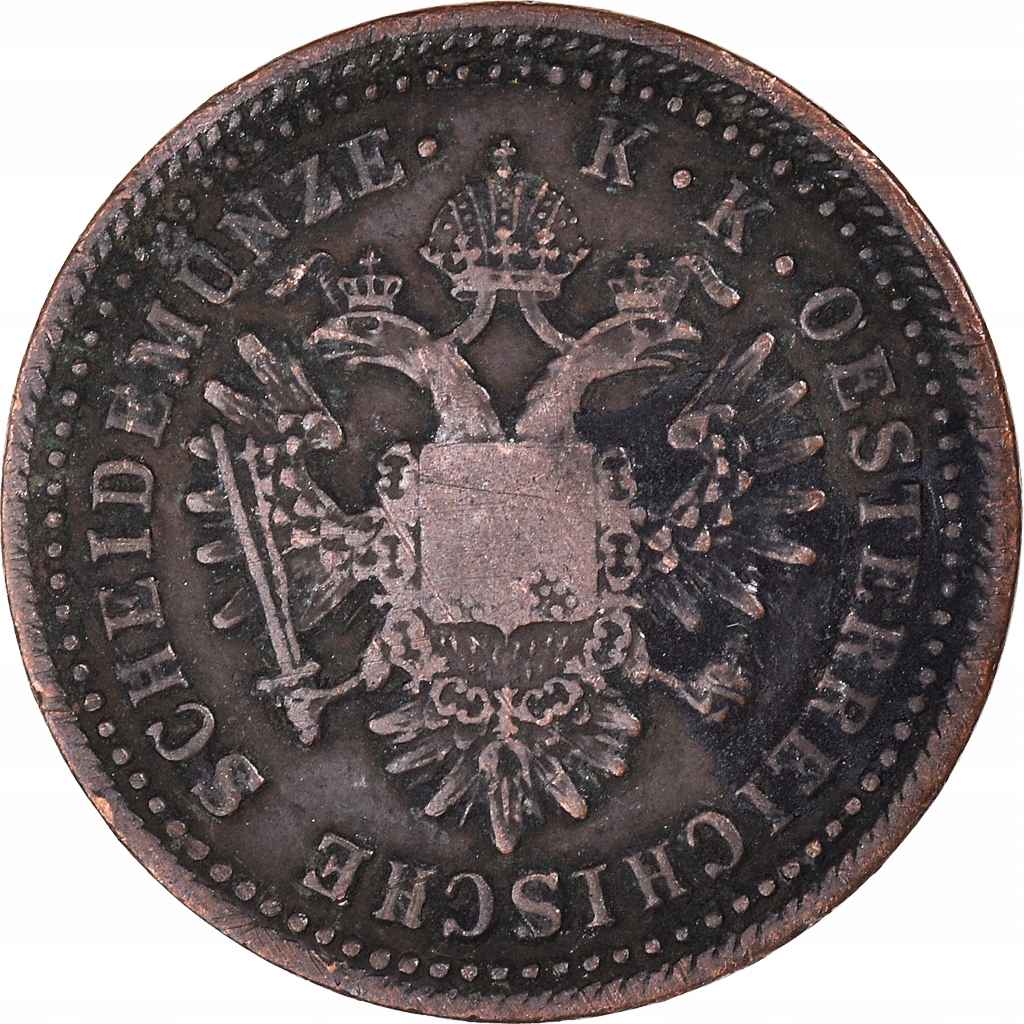 Moneta, Austria, Franz Joseph I, Kreuzer, 1851, Vi 13974146243 - Allegro.pl