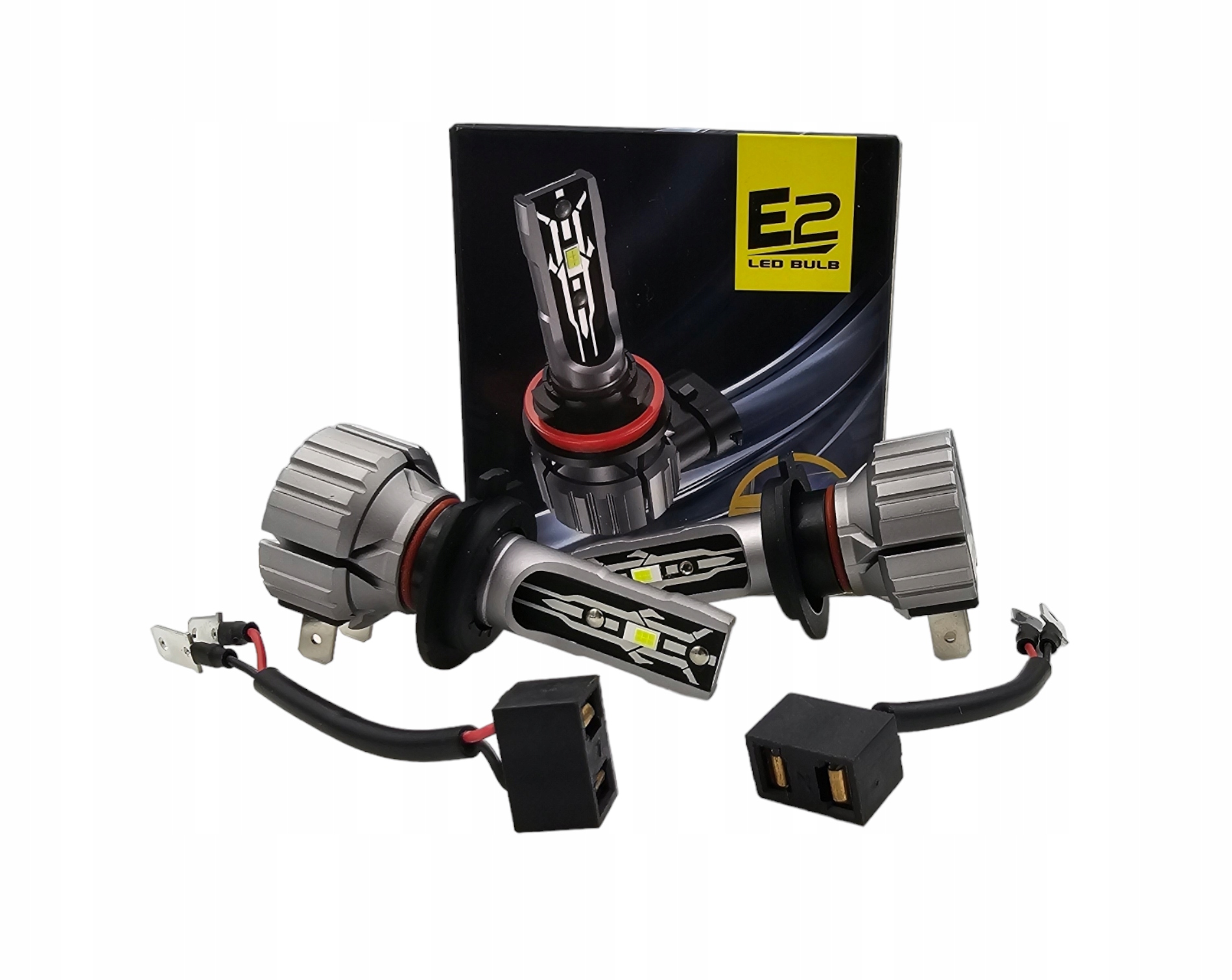 ŻARÓWKI LED E2 H7 GC 5530 Plug&Play CSP 1do1 IP68 CANBUS Ultra Mocne ...